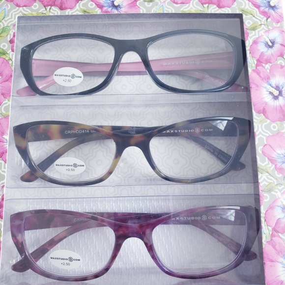 Max Studio | Accessories | Max Studio Womens 3 Pk Readers 25 | Poshmark